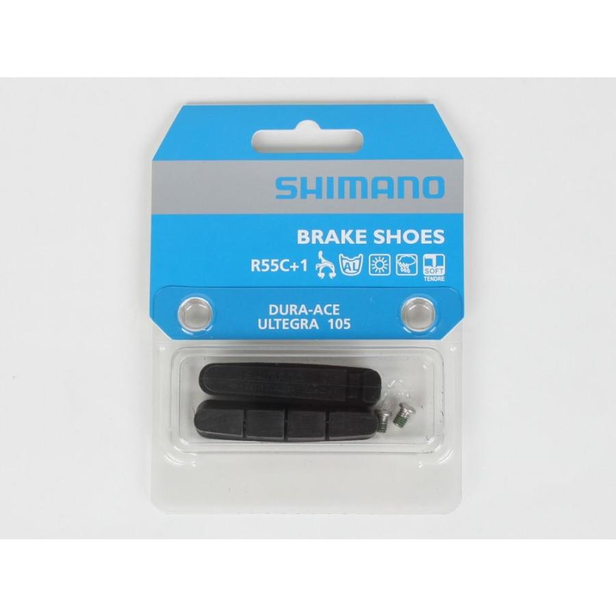 (ネコポス対象商品)シマノ(SHIMANO) BR-7800 R55C+1 Bシュ＆固定ネジ(1ペア)Y8FA98130 : サイクルヨシダYahoo!店 - 通販 - Yahoo!ショッピング