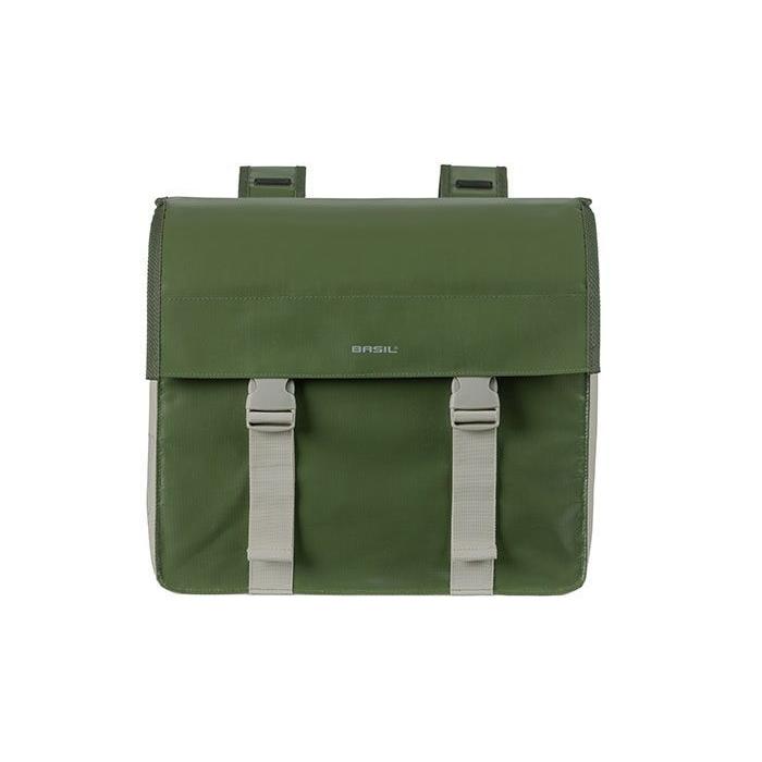 (特セール)バジル(BASIL) アーバンロード ダブルパニアバッグ モスグリーン/サンド : サイクルヨシダYahoo!店 - 通販 - Yahoo!ショッピング