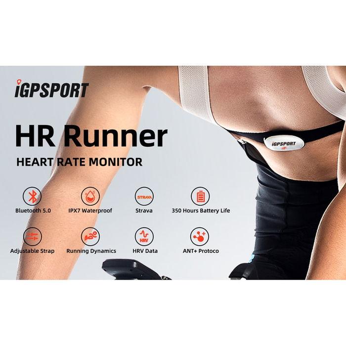 特セール)iGPSPORT（iGPスポーツ） HRランナー 心拍センサー（胸部装着