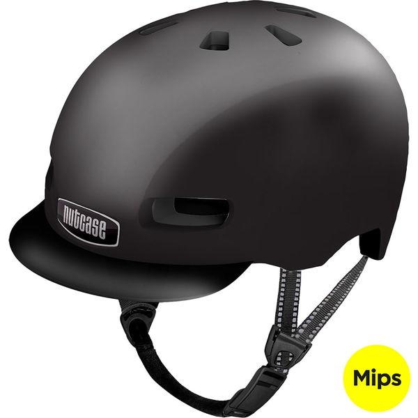 (特セール)ナットケース(NUTCASE) リトル ナッティー MIPS【オニキス】子供用ヘルメット バイザー付(GEN4) : サイクル ...