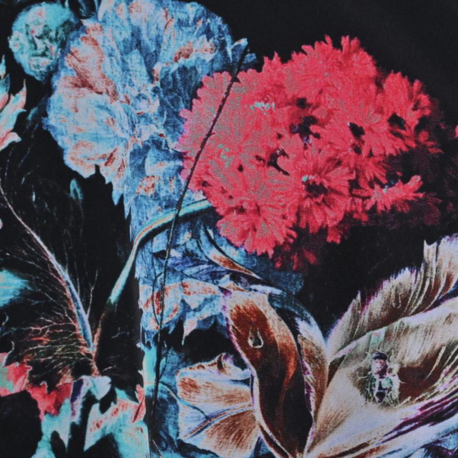 LAD MUSICIAN DECHINE STANDARD SHIRT フローラルプリント シャツ 46 ブラック ラッドミュージシャン KL4BL3P03 : CYCLE HEARTS ...