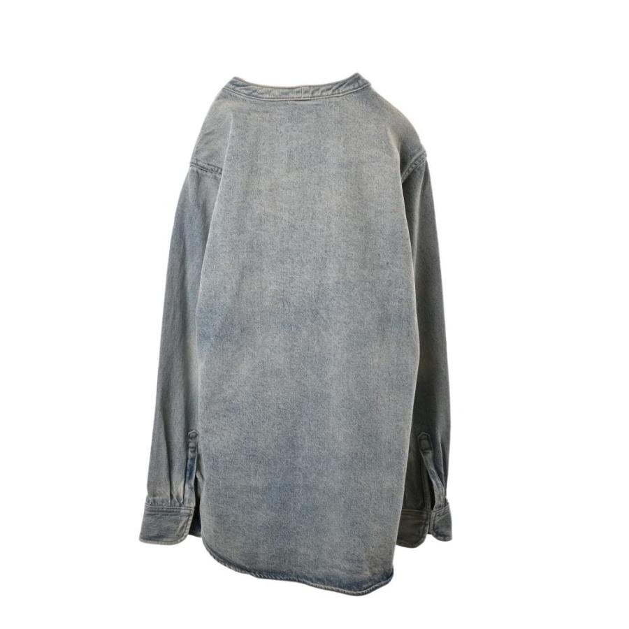 美品 424 - FourTwoFour on Fairfax KIMONO デニム ジャケット S ブルー フォートゥーフォー ...