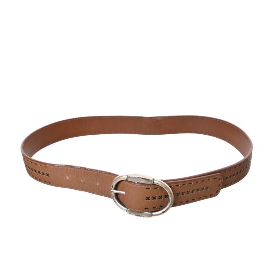 BOTTEGA VENETA 編み込み レザーベルト 90cm ブラウン ボッテガ BOTTEGA VENETA 編み込み レザーベルト 90cm ブラウン ボッテガ