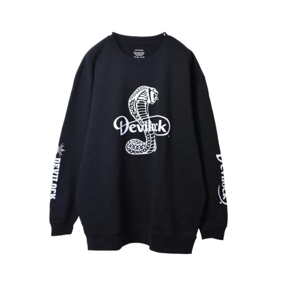 美品 DEVILOCK COBRA with VECTOR & DAIMLER オーバー スウェット XXL ブラック デビロック KL4B3UC65 : CYCLE HEARTS - 通販 ...