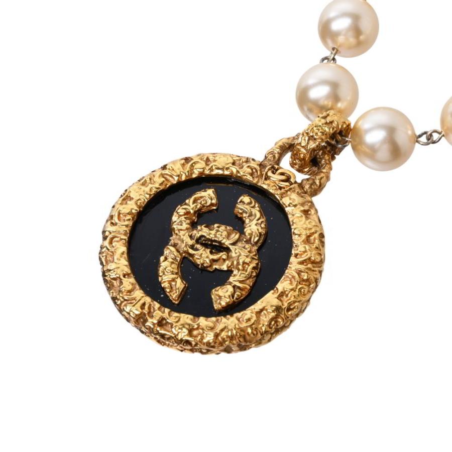 CHANEL 93A ヴィンテージ 溶岩 ココマーク パールネックレス ONE SIZE ゴールド シャネル KL4BHKCL80 : CYCLE HEARTS - 通販 - Yahoo!ショッピング