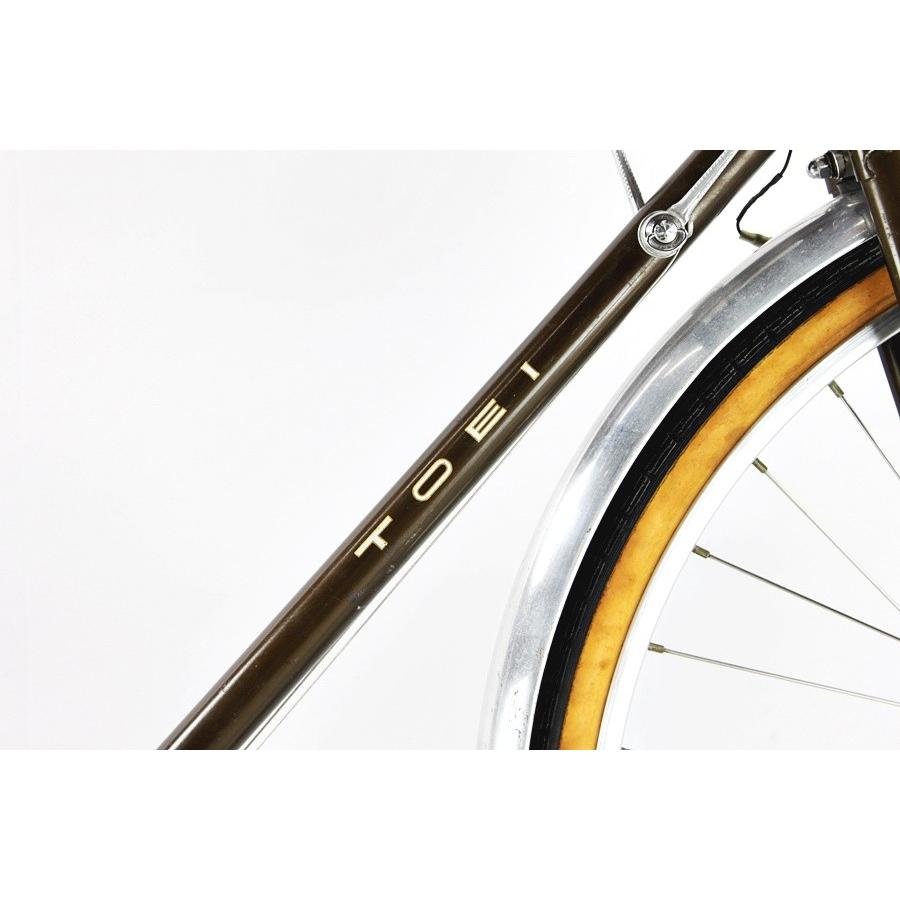 トーエイ TOEI ランドナー RANDONNEUR クロモリ CAMPAGNOLO NUOVO RECORD シート 535mm 6速 ...