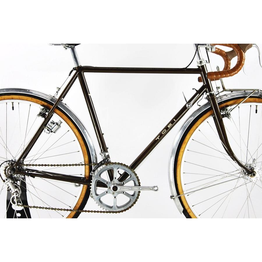 トーエイ TOEI ランドナー RANDONNEUR クロモリ CAMPAGNOLO NUOVO RECORD シート 535mm 6速 ...