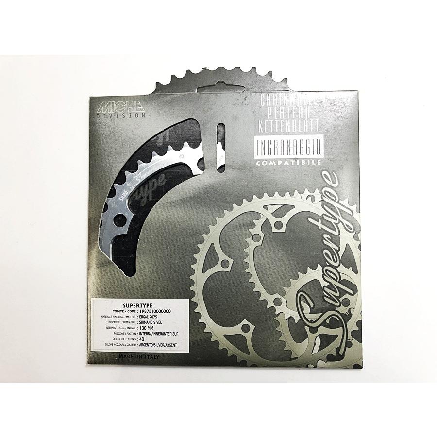 未使用 MICHE ミケ SUPERTYPE スーパータイプ チェーンリング シルバー 40T PCD130 : cps-1912050117-pa-037607911 : CYCLE ...