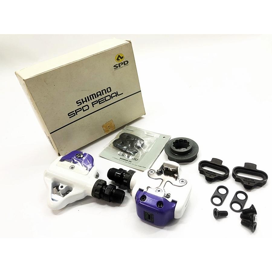 シマノ 超美品 SHIMANO PD-A525 ビンディングペダル ホワイト 片面SPD : CYCLE PARADISE - 通販 - Yahoo!ショッピング
