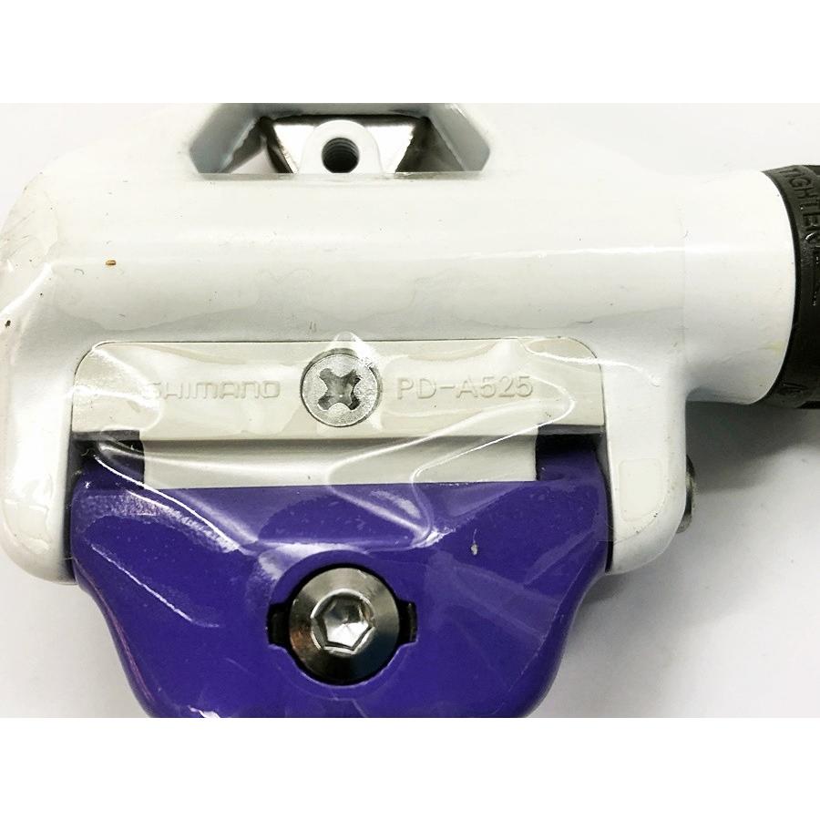 シマノ 超美品 SHIMANO PD-A525 ビンディングペダル ホワイト 片面SPD : CYCLE PARADISE - 通販 - Yahoo!ショッピング