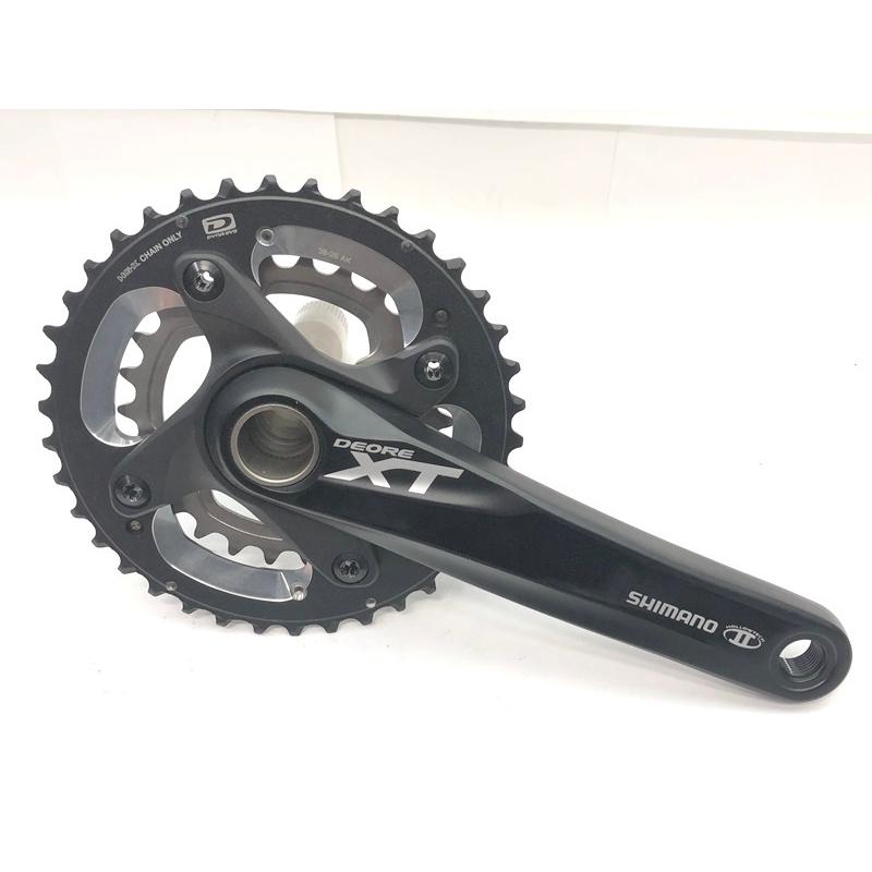 未使用品 シマノ SHIMANO デオーレRXT FC-M785 DEORE-XT クランク ブラック 175mm 38/26 ホローテック2 ...