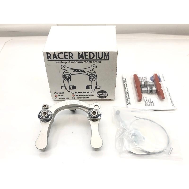 未使用品 ポール PAUL レーサーミディアム RACER MEDIUM ダイレクトマウントブレーキ リアのみ シルバー : cps ...