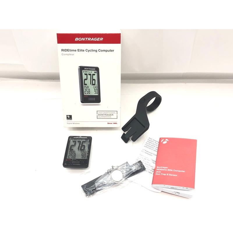 美品 ボントレガー BONTRAGER ライドタイムエリート RIDE TIME ELITE サイクルコンピューター 日本語非対応 :cps ...