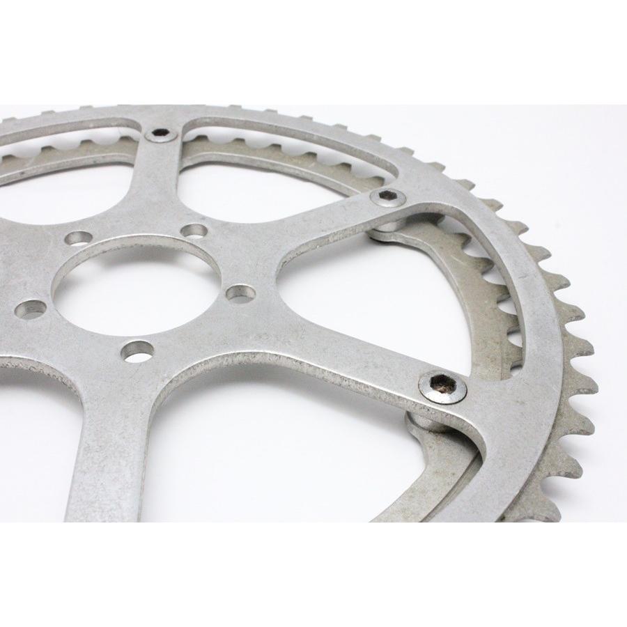 TA クリテリウムチェーンリング 52/46T 5ピンクランク対応 シルバー ビンテージ サビ有り : CYCLE PARADISE - 通販 - Yahoo!ショッピング