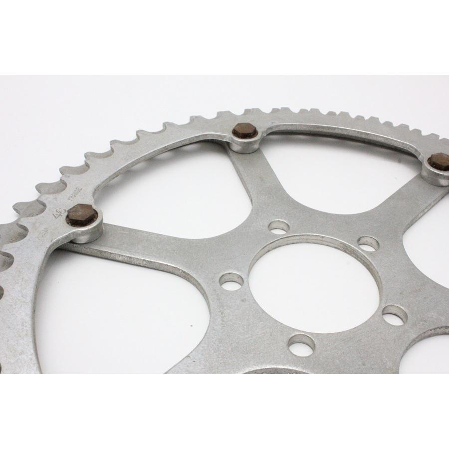 TA クリテリウムチェーンリング 52/46T 5ピンクランク対応 シルバー ビンテージ サビ有り : CYCLE PARADISE - 通販 - Yahoo!ショッピング