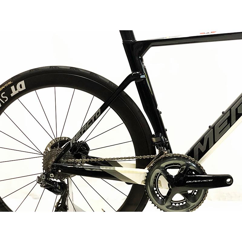 メリダ MERIDA リアクト ディスク 10K-E REACTO DISC 10K-E DURA-ACE 電動Di2 油圧DISC 2020年 カーボンロードバイク 50(S)サイズ WT ...