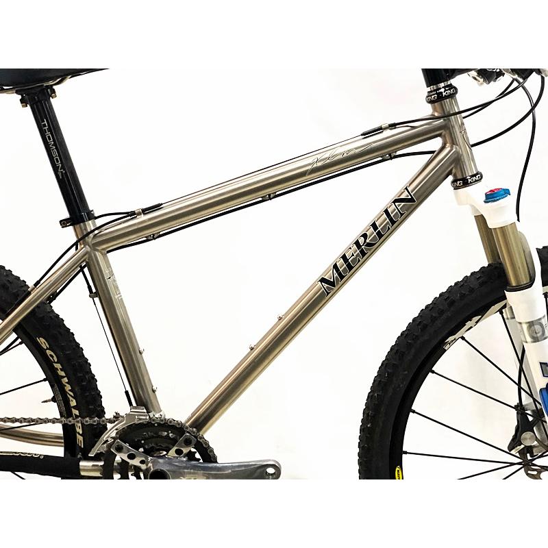 メルリン MERLIN XLM Titanium チタン 26インチ マウンテンバイク チタンカラー :cpt-2008209103-bi ...