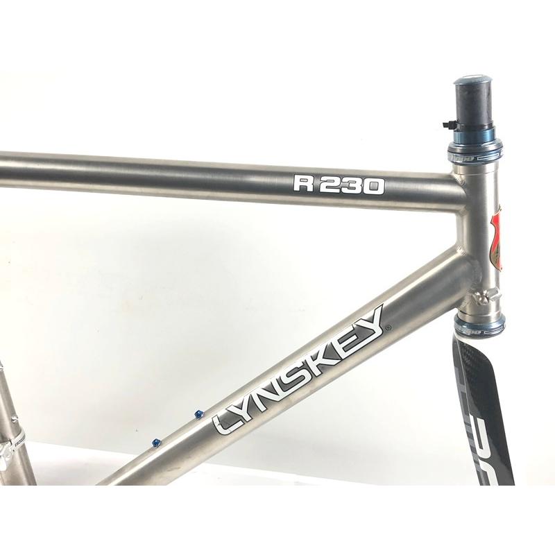 リンスキー LYNSKEY R230 フレームセット 年式不明 チタン フォークBOMA :cpt-2104118003-fr ...