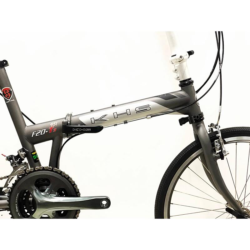 超美品 ケーエイチエス KHS F20-T3 451 2022年モデル TIAGRAフォールディングバイク 折り畳み自転車 20インチ マットチタンカラー : cpt-2202259107 ...