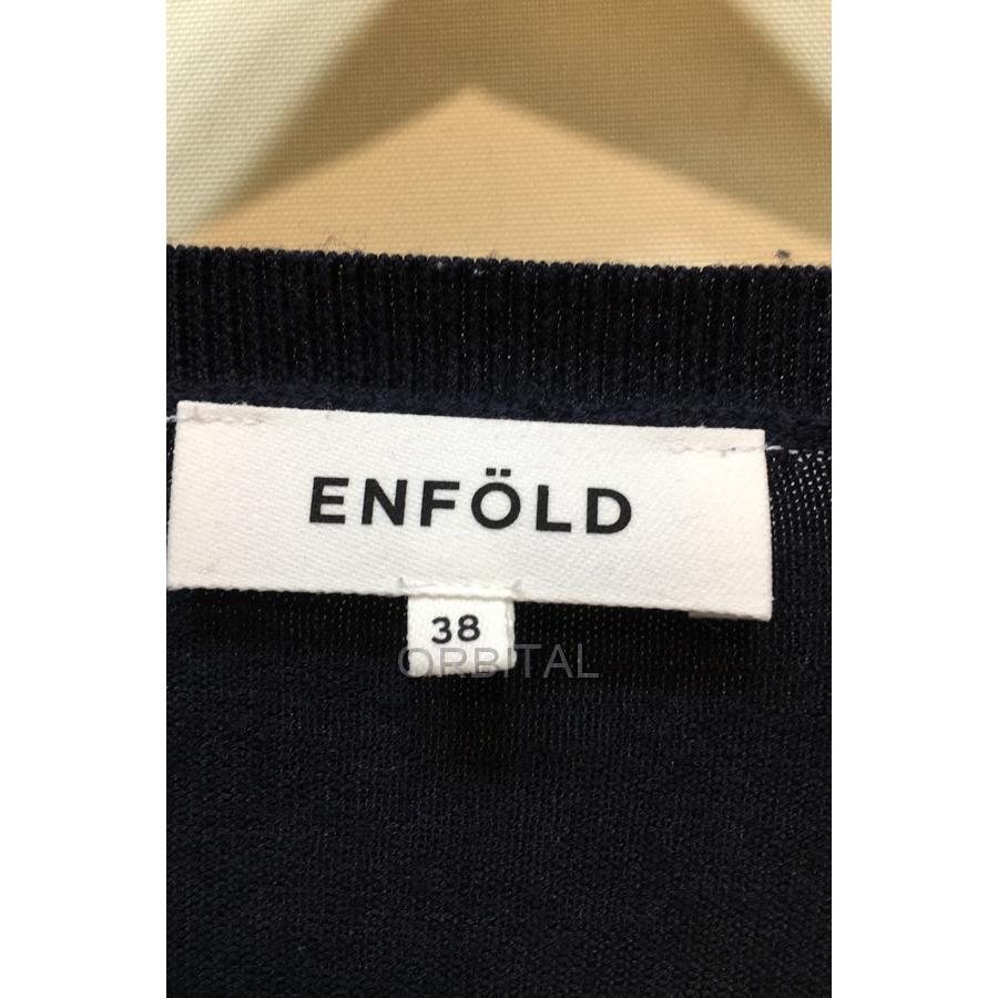 経堂) ENFOLD エンフォルド 17AW ウールVニット セーター プルオーバー 長袖 ネイビー レディース 38 :kyd-2012249901-ls-036935583:CYCLE ...