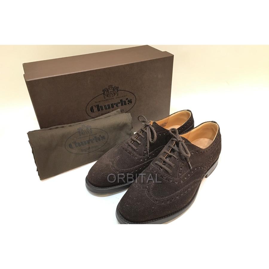経堂) チャーチ Church's 復刻 ラスト73 Last73 ブリスベン スエード ウイングチップ シューズ サイズ65F 旧チャーチ : kyd-2105020011-sh ...