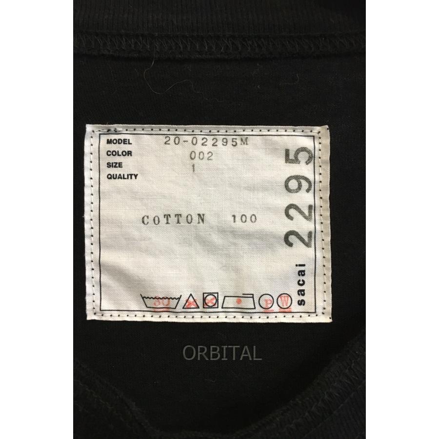 ブランド 二子玉) sacai サカイ 20AW ジップデザインカットソー ブランド 二子玉) sacai サカイ 20AW ジップデザインカットソー