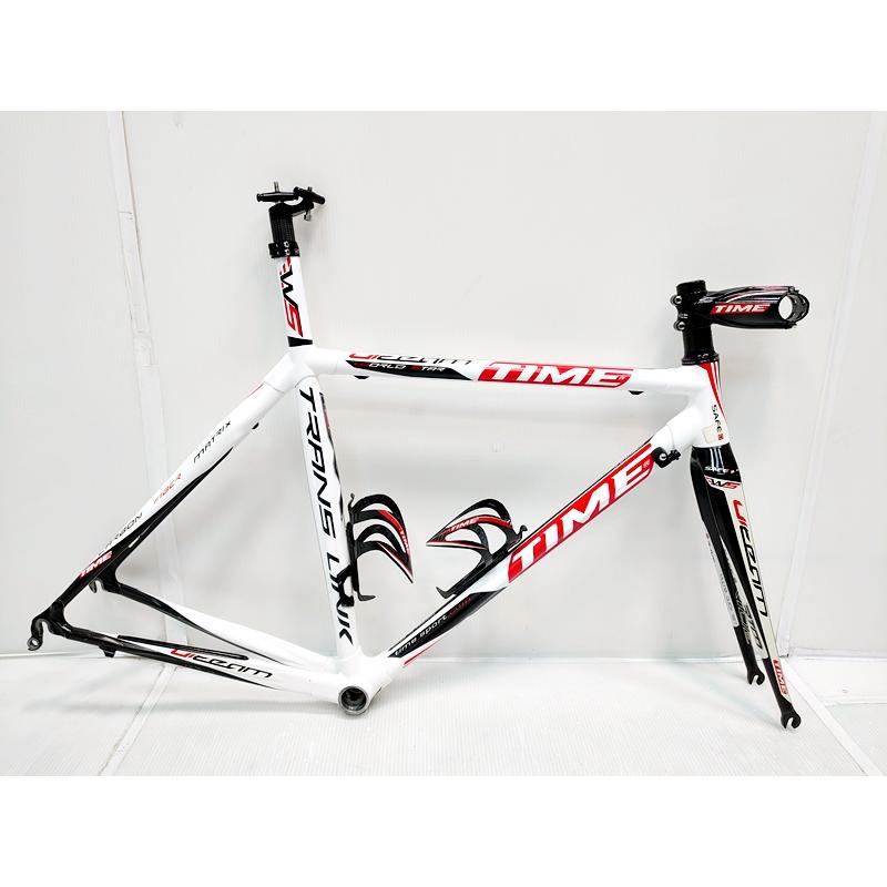 タイム TIME ワールドスター VXRS ULTEAM WORLD STAR フレームセット 2009年モデル XXSサイズ カーボン ...