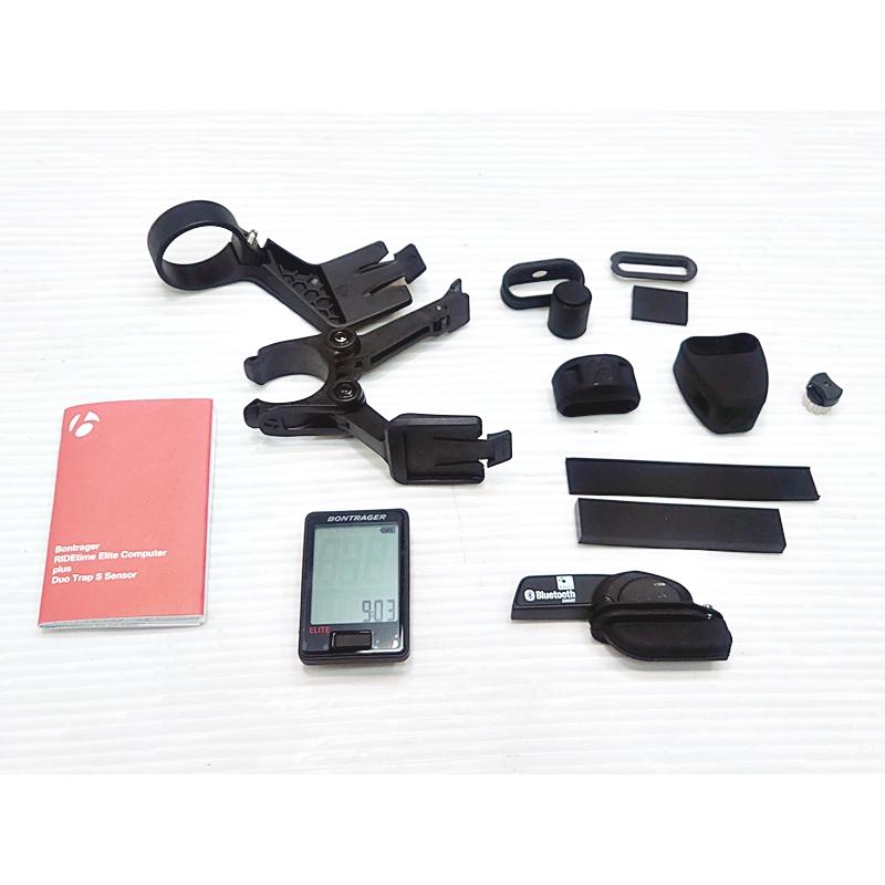 ボントレガー BONTRAGER RIDE TIME ELITE サイクルコンピューター+ Duo Trap S セット : サイクル ...