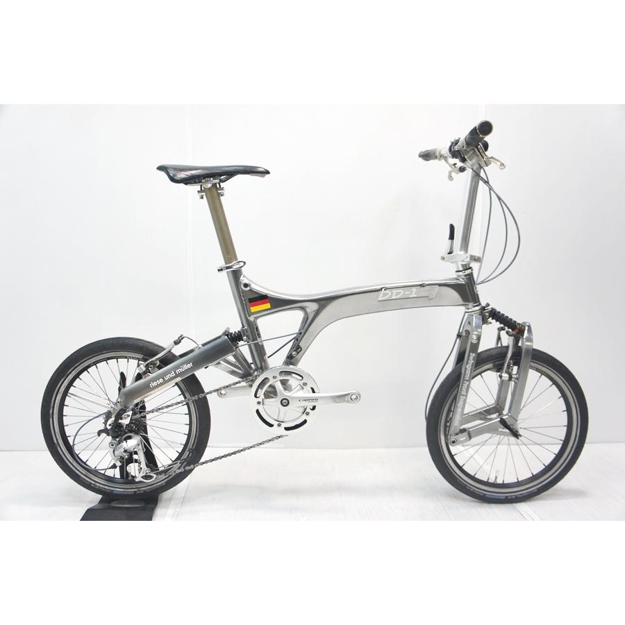 ライズアンドミューラー R&M BD-1 LOW GRAVITY 2006年頃 アルミ フォールディングバイク 折り畳み自転車 9速 18インチ : サイクルパラダイス ウェブストア - 通販 ...