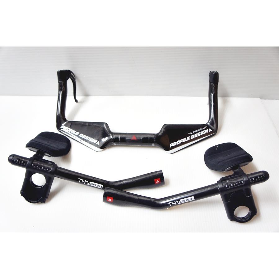 プロファイルデザイン PROFILE DESIGN T4+ CARBON DHバー PROSVET ベースバー セット : サイクルパラダイス ...