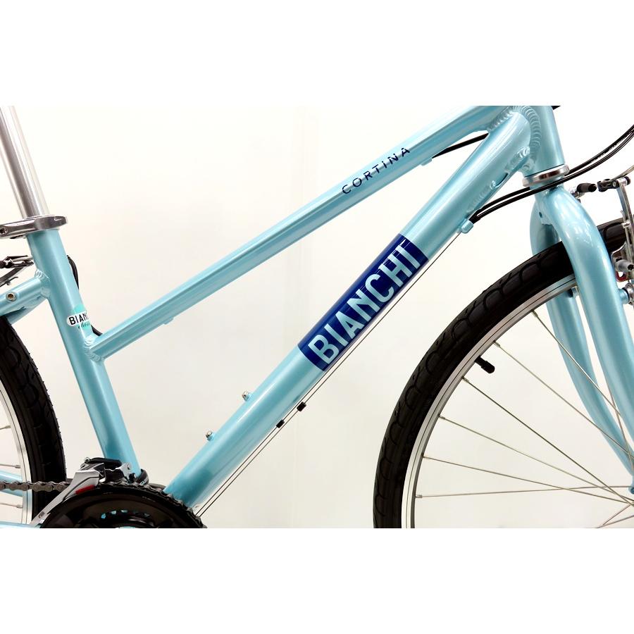 ★★[未走行] ビアンキ BIANCHI CORTINA MIXIT 2023年モデル アルミ クロスバイク 38サイズ 2×8速 スタッガードフレーム : cpj-24020302-bi ...