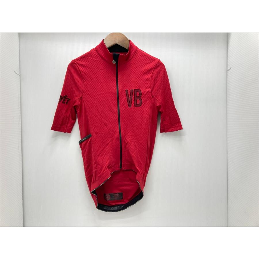 ★★ヴェロビチ VELOBICI VB VELVET PRO-VR1 サイクルジャージ 半袖 赤系 1サイズ サイクルウェア : サイクル ...