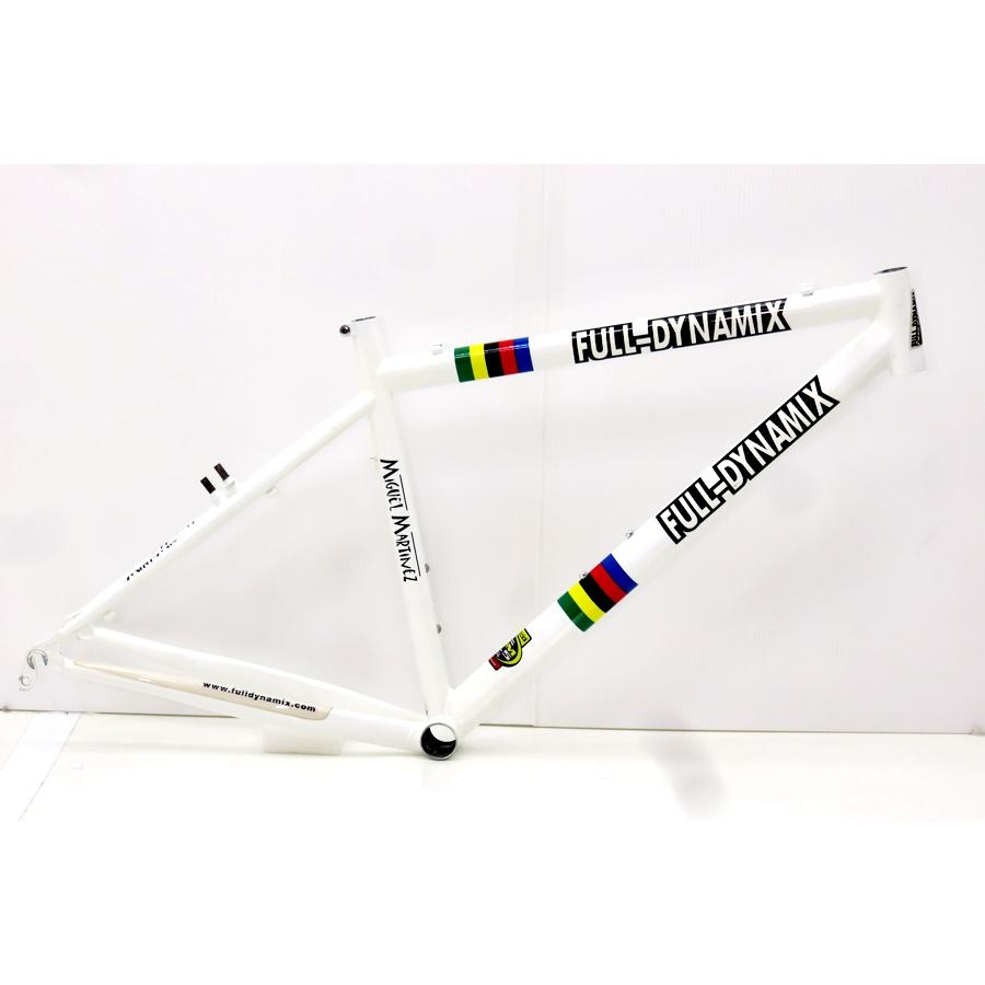 ★★フルダイナミックス FULL DYNAMIX 年式不明 マウンテンバイク用フレーム スチール Sサイズ ホワイト : サイクルパラダイス ...
