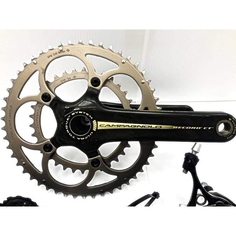 カンパニョーロ レコード チタニウム コンポセット 10速 カンパニョーロ レコード チタニウム コンポセット 10速
