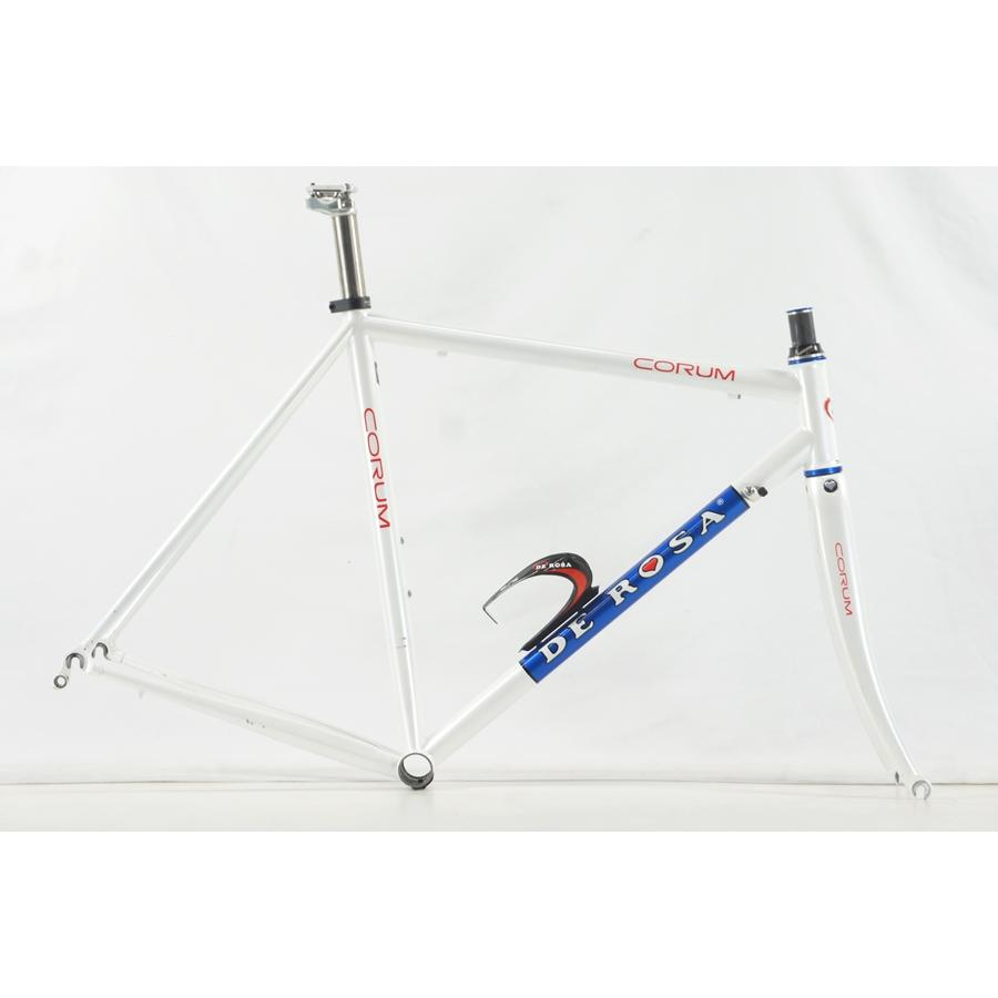 DE ROSA デローザ DEROSA コラム CORUM 2013年 クロモリ ロードバイク フレーム 52/REGULARサイズ 100 ...