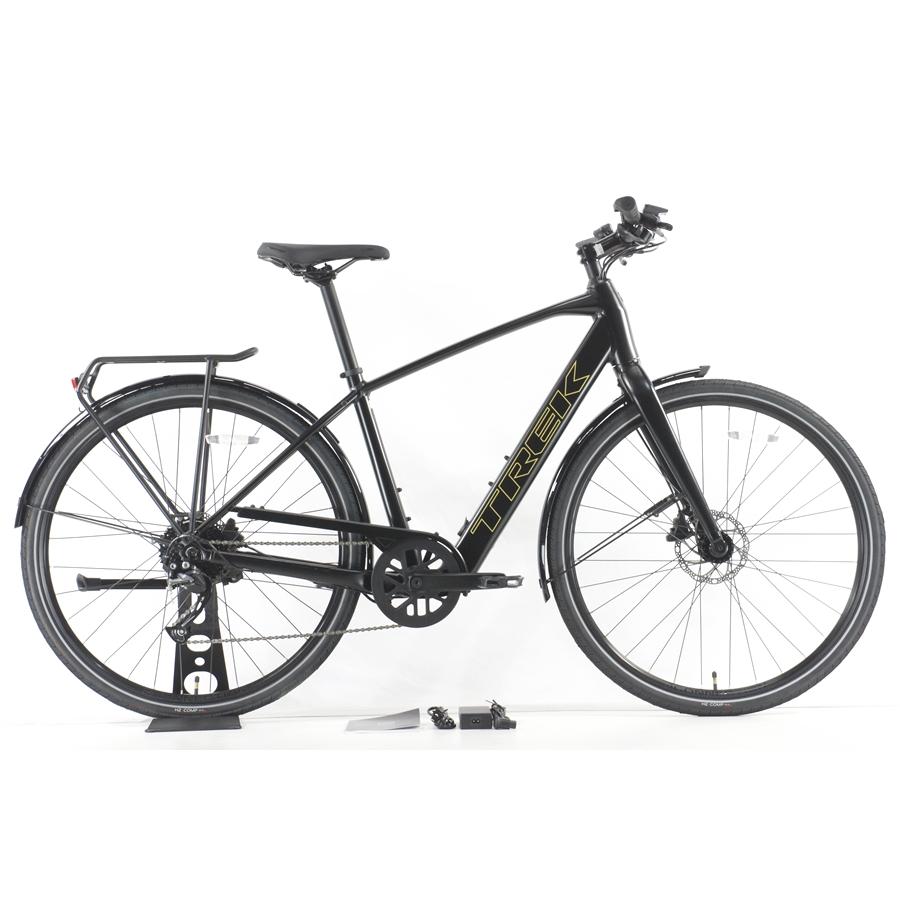 トレック トレック TREK FX+ 2 2023年モデル アルミ シティイーバイク e-BIKE クロスバイク Mサイズ SHIMANO ALTUS M2000 1x9速 : サイクル ...