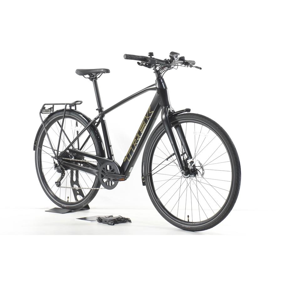 トレック TREK FX+ 2 2023年モデル アルミ シティイーバイク e-BIKE クロスバイク Mサイズ SHIMANO ALTUS M2000 1x9速 :cpo ...