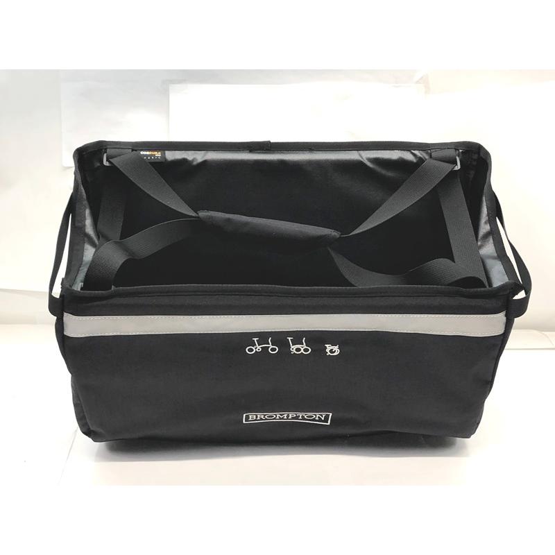ブロンプトン BROMPTON BASKET BAG バスケットバッグ フレームバッグ ブラック : サイクルパラダイス ウェブストア ...