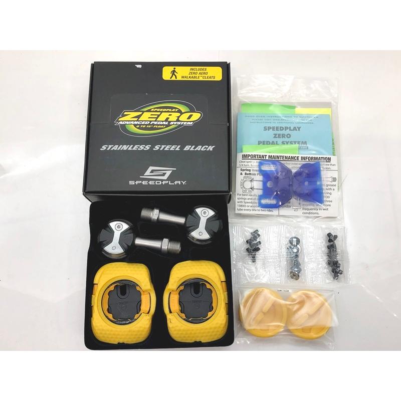 未使用品 スピードプレイ SPEED PLAY ゼロ ZERO ビンディングペダル ステンレスシャフト ブラック : サイクルパラダイス ウェブストア - 通販 - Yahoo!ショッピング