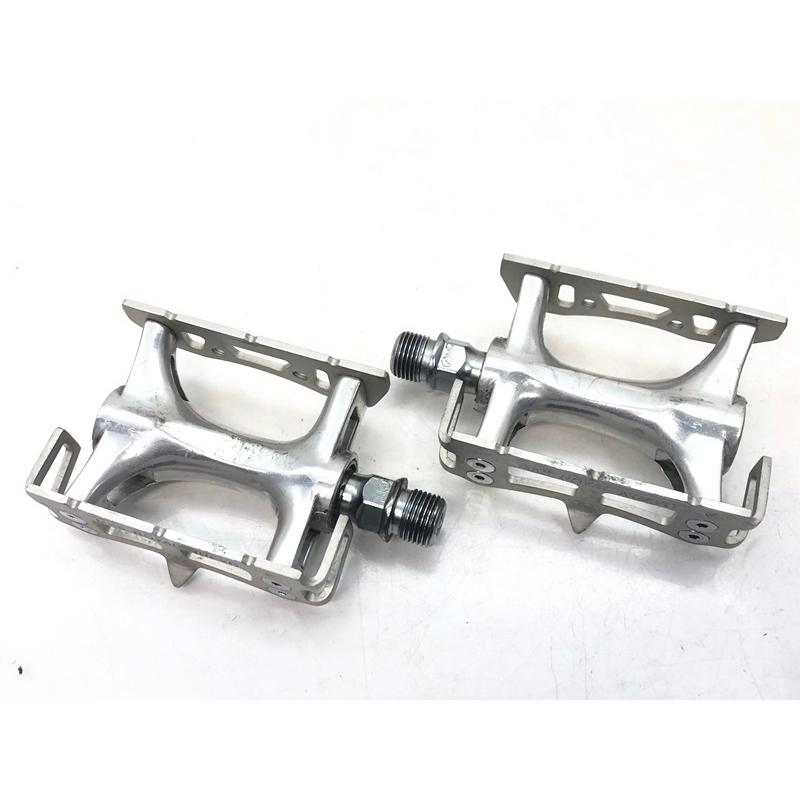 ミカシマ MKS ROYAL NUEVO NJS フラットペダル 競輪 トラック シルバー : サイクルパラダイス ウェブストア - 通販 - Yahoo!ショッピング