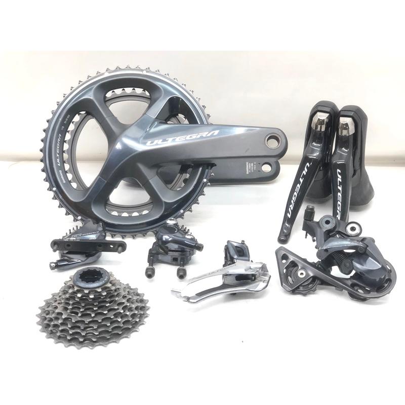 SHIMANO R8020系 ULTEGRA コンポセット 油圧ディスクブレーキ ST-R8020 ST-R8000 FD-R8000 RD ...