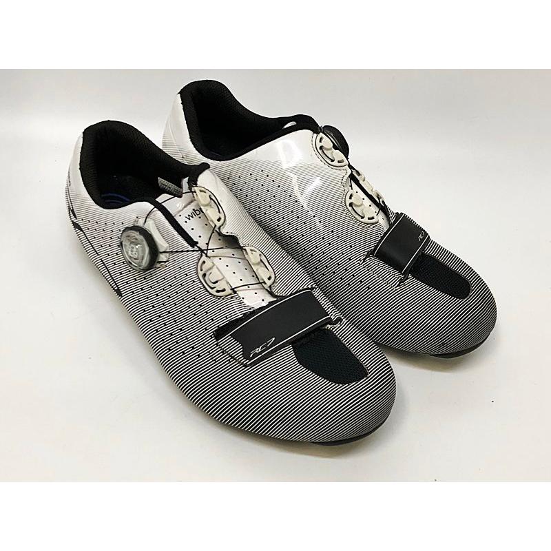 シマノ SHIMANO RC7 SH-RC700-E WIDE EU42.5 US8.7 26.8cm ホワイト ビンディングシューズ ...