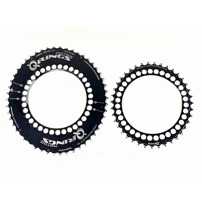 ローター ROTOR Qリング Q-RINGS 50-39T BCD130mm 楕円 チェーンリング : cps-2412056808-pa ...
