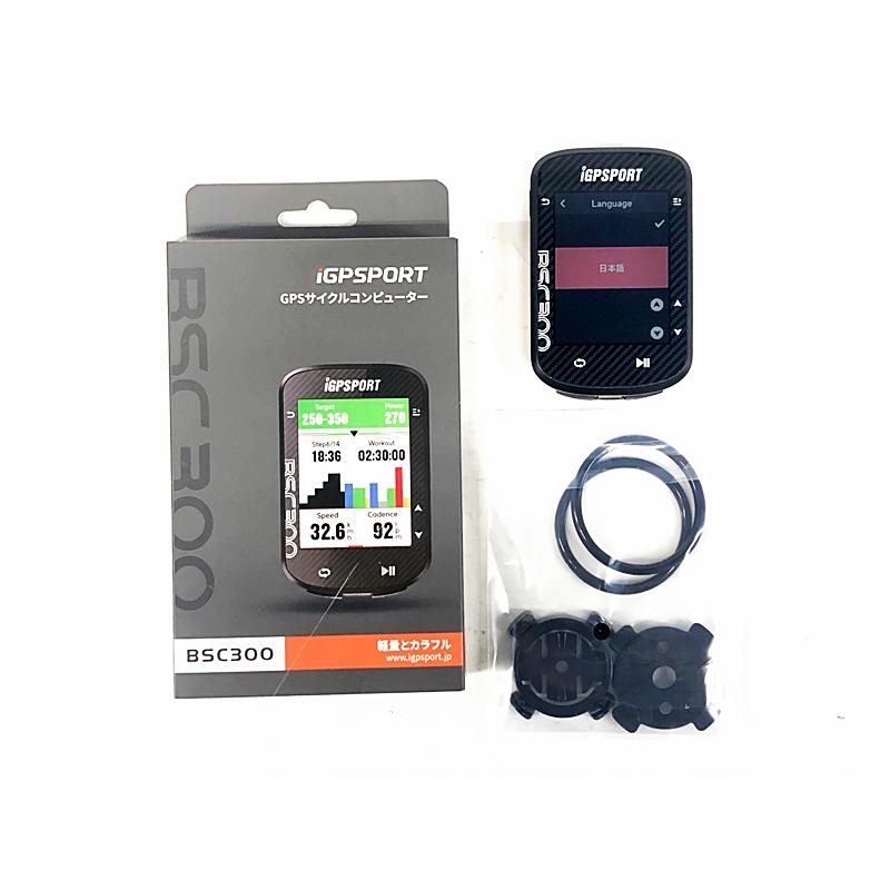 美品 iGPSPORT BSC300 GPS サイクルコンピューター 日本語対応 : サイクルパラダイス ウェブストア - 通販 ...
