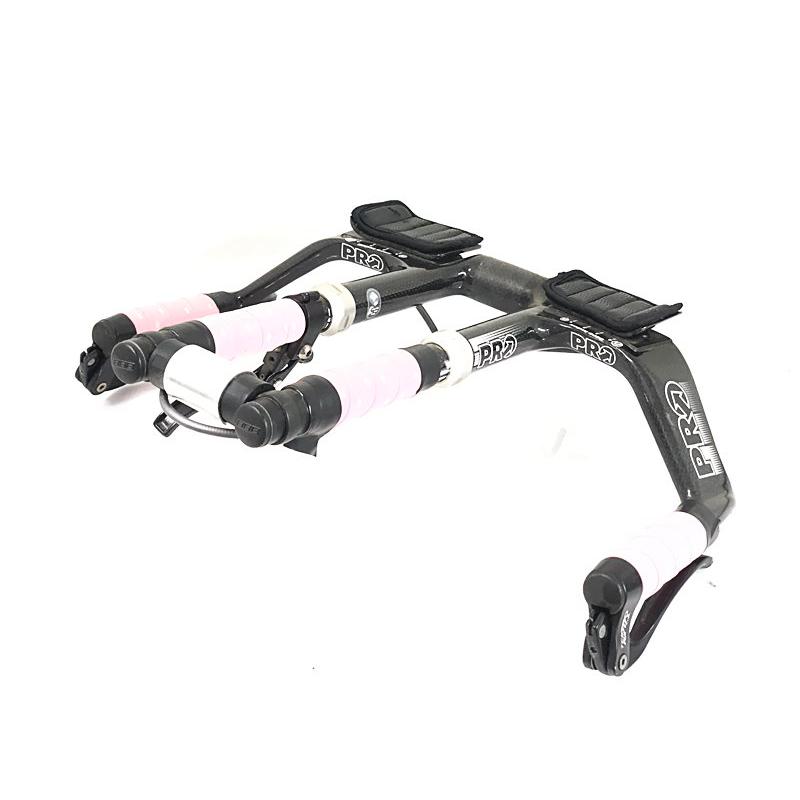 シマノプロ SHIMANO PRO ミサイル MISSILE BASE BAR 31.8/380mm DHバー、TTハンドル カーボン 〇 ...