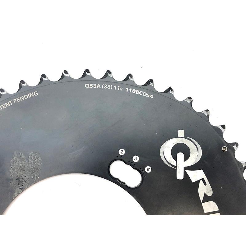 ローター ROTOR Q-RINGS チェーンリング 110 53/38T 楕円チェーンリング : サイクルパラダイス ウェブストア - 通販 - Yahoo!ショッピング