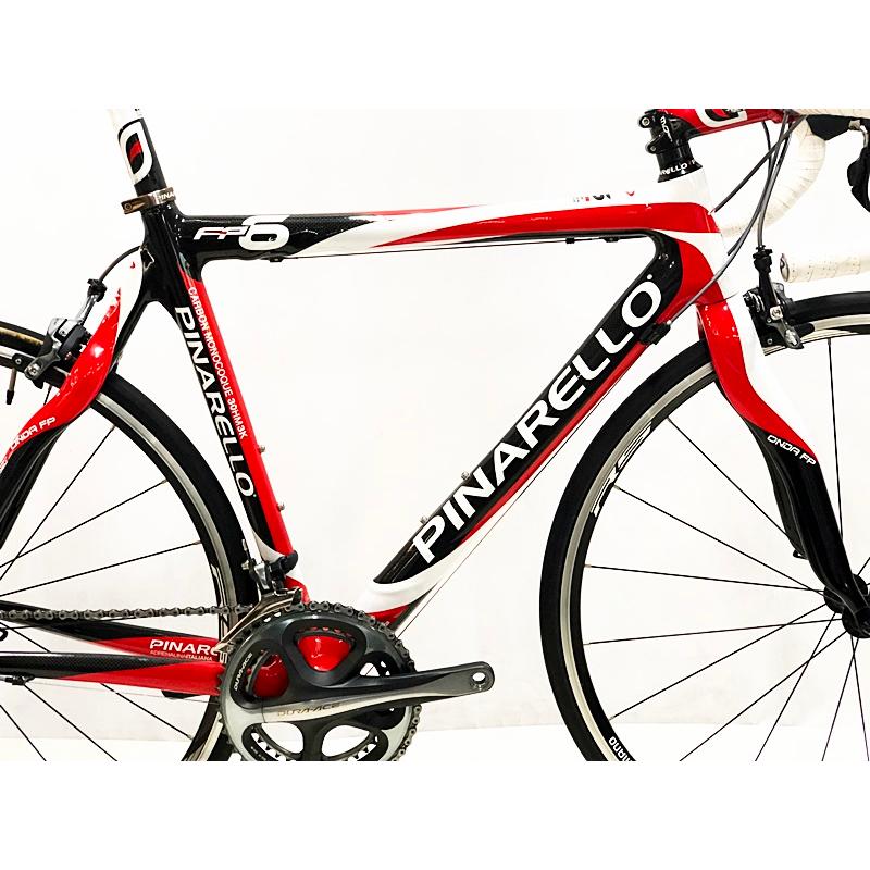 ピナレロ 【訳アリ】ピナレロ PINARELLO エフピー6 FP6 CARBON DURA-ACE 2010年モデル カーボンロードバイク 500サイズ レッド/ブラック/ホワイト ...