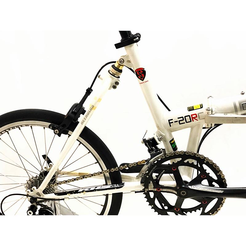 KHS ケーエイチエス F-20RC 2013年モデル 折り畳み自転車 20インチ ホワイト : サイクルパラダイス ウェブストア - 通販 - Yahoo!ショッピング