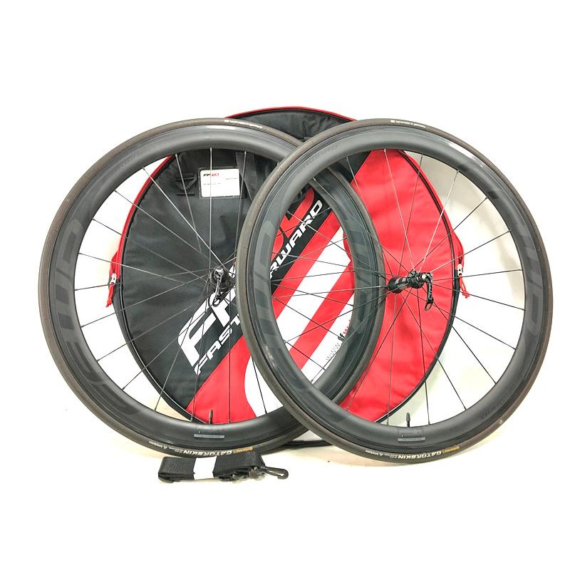 ファストフォワード FAST FORWARD F4R 350ハブ ホイールセット シマノ 11速 チューブラー カーボン : サイクル ...