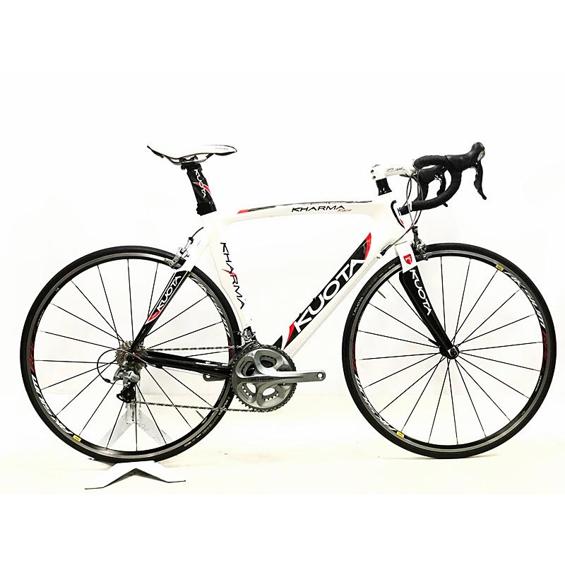 クオータ KUOTA カルマ KHARMA ULTEGRA 2011年モデル カーボンロードバイク Lサイズ ホワイト : サイクルパラダイス ...